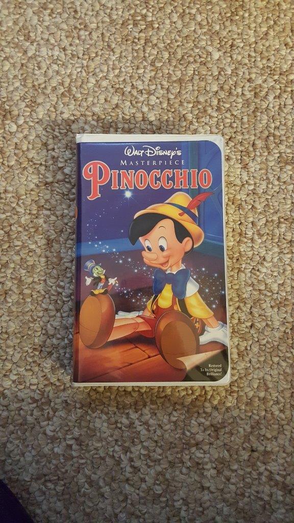 WALT DISNEY MASTERPIECE COLLECTION PINOCCHIO VHS – Eclipse Collectibles